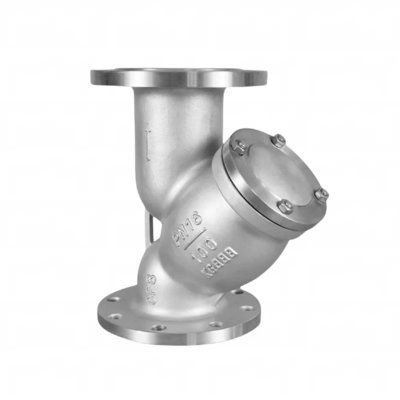 Flange type Y filter Cast steel/stainless steel  Pipe screen