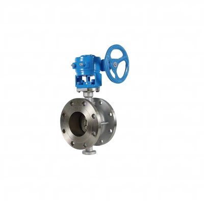 Handle to clamp butterfly valve  Turbine butterfly valve