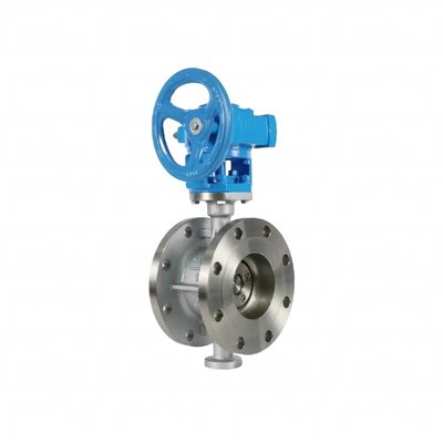 Handle to clamp butterfly valve  Turbine butterfly valve