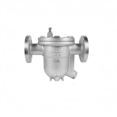 flanged free float ball condensate bucket steam trap   WCB  Stainless steel