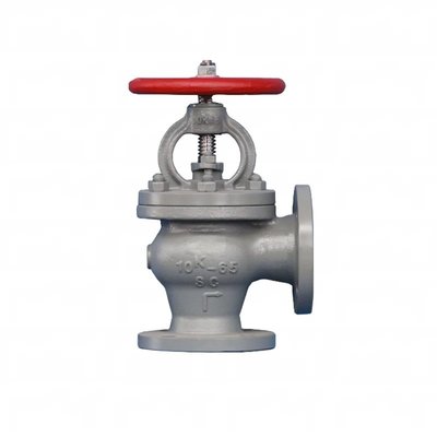 Cast steel Angle flanged globe valve  JIS  ANSI    DIN   5K  10K  16K