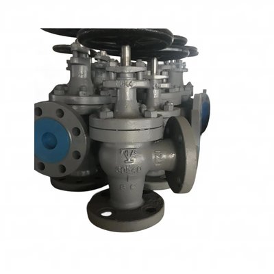 JIS F7375 Marine Cast Iron Globe Check Valve 10K