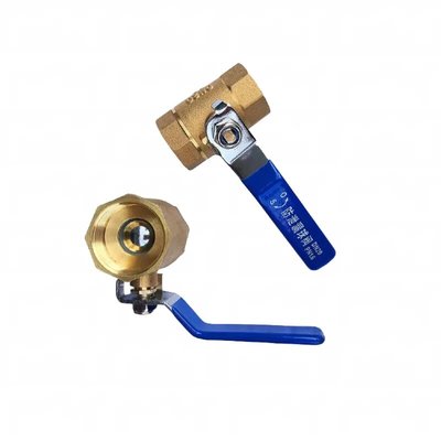 BH High Quality 1/4 2 4 inch CW602N Watermark Two Piece Long Handle Water Ball Valve Manual Brass Ball Valve