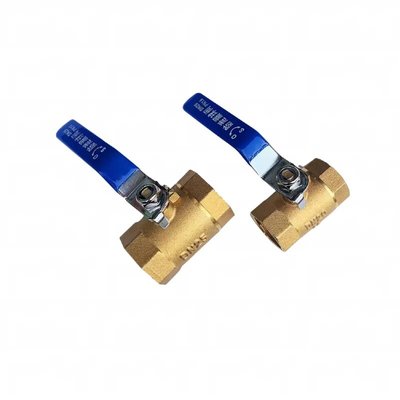 BH High Quality 1/4 2 4 inch CW602N Watermark Two Piece Long Handle Water Ball Valve Manual Brass Ball Valve