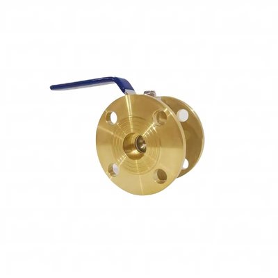 1/2"-4" Brass Flange Ball Valve With Steel Handle   High quality brass flange ball valve dn15-dn150 dungs valve