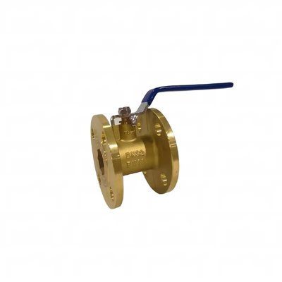 1/2"-4" Brass Flange Ball Valve With Steel Handle   High quality brass flange ball valve dn15-dn150 dungs valve