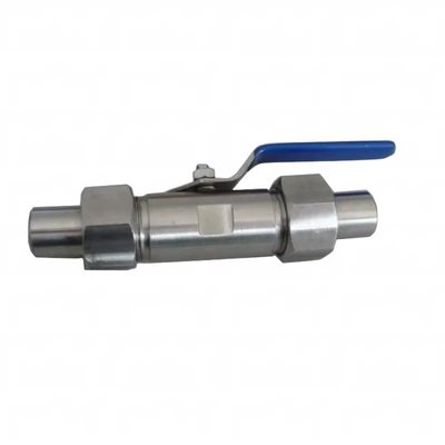 304 stainless steel loose wide welded ball valve Q21F-16P stainless steel wide butt welded ball valve