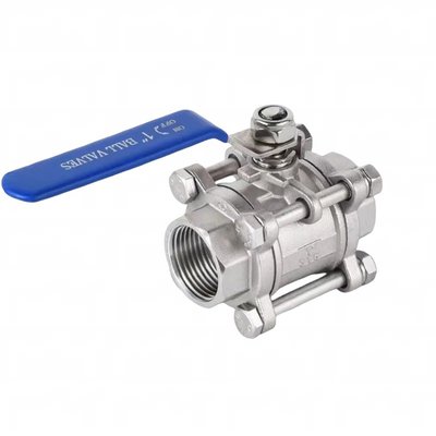 Three-piece ball valve high platform 304 stainless steel 3PC wire welding 1 inch 2 inch