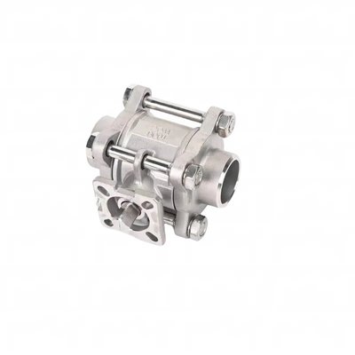 304 Three-piece welded high platform butt welded ball valve Stainless steel 316 welded three-piece ball valve Q61F