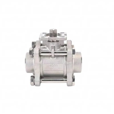 304 Three-piece welded high platform butt welded ball valve Stainless steel 316 welded three-piece ball valve Q61F