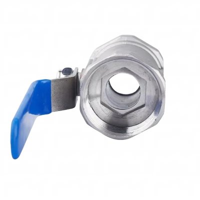201/304/316 Stainless steel one-piece ball valve/internal thread ball valve butterfly handle ball valve switch 4 points