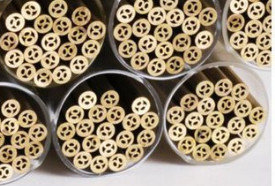 Supply high quality multi-hole electrodes tube  copper tube 1.4*400/500/600
