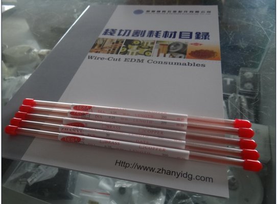 copper tube for drilling EDM / 0.25*200 L /   20pcs/tube