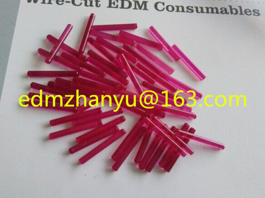ruby pipe for wire EDM - HS