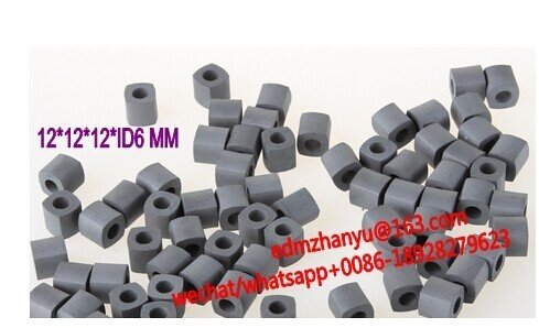 power feed contact for wire EDM- HS / wire EDM currently supply / 12*12*12*6mm