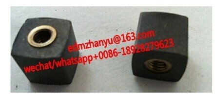 Beijing DIMENGKATE CTW320TB wire EDM power feed contact / 17*17mm