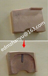 X209D212H01 X208D675H01  X068D026G51 power feed contact holder for Mitsubishi wire EDM