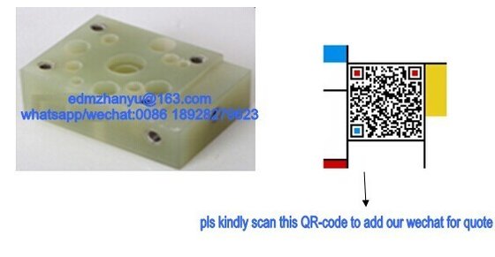 A290-8120-X764 isolater plate for Fanuc wire EDM - LS machines 56x40x26T
