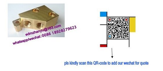 X268D658H01 lower block for Mitsubishi wire EDM - LS machines