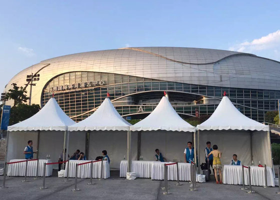High Reinforced Aluminum Garden Wedding Tent 3m X 3m - 10m X 10m For Trade Shows