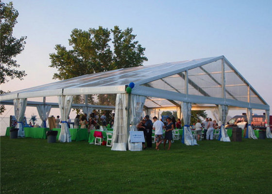 Temporarily Installed Clear Event Tent , Clear Party Tent For Outdoor Events