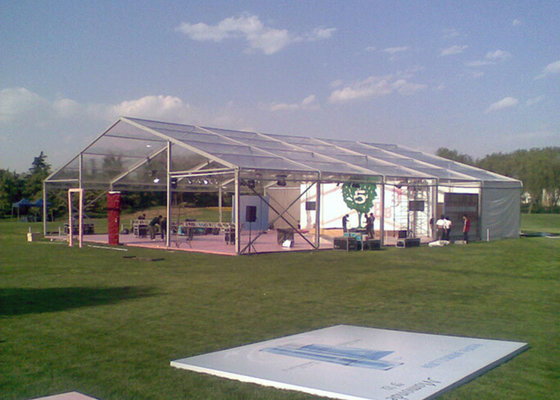 Temporarily Installed Clear Event Tent , Clear Party Tent For Outdoor Events