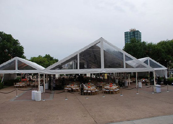 Temporarily Installed Clear Event Tent , Clear Party Tent For Outdoor Events