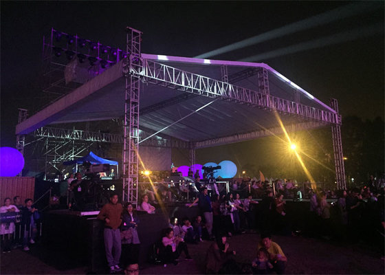 High Performance Aluminum Stage Truss Rainproof Easy Install With Shading Cover