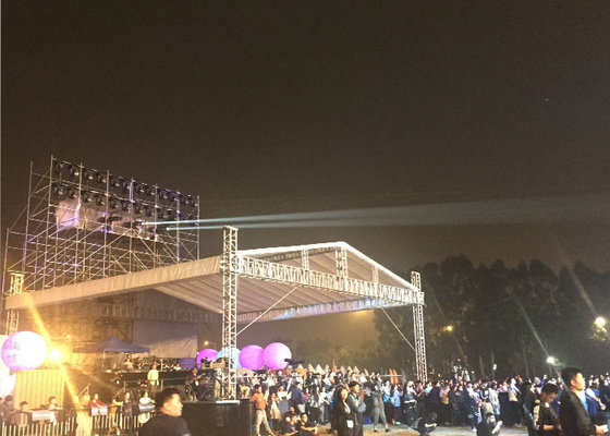 High Performance Aluminum Stage Truss Rainproof Easy Install With Shading Cover
