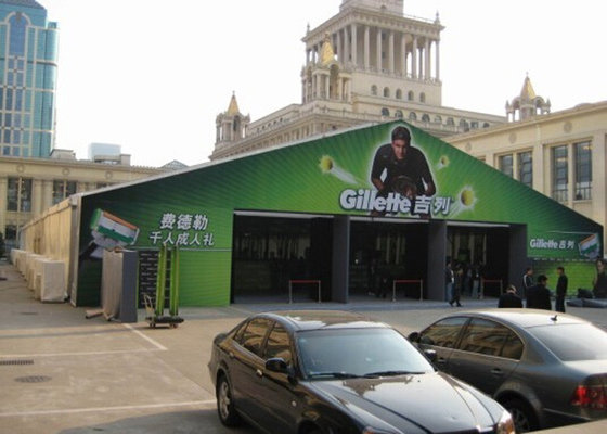 Professional Large Event Tents , Customized Colorful Outdoor Trade Show Tent