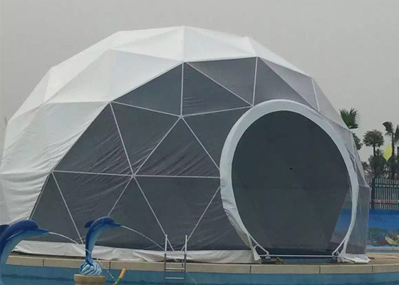 25m Diameter Large Geodesic Dome Tent Flame Retardant / UV Resistant For Party