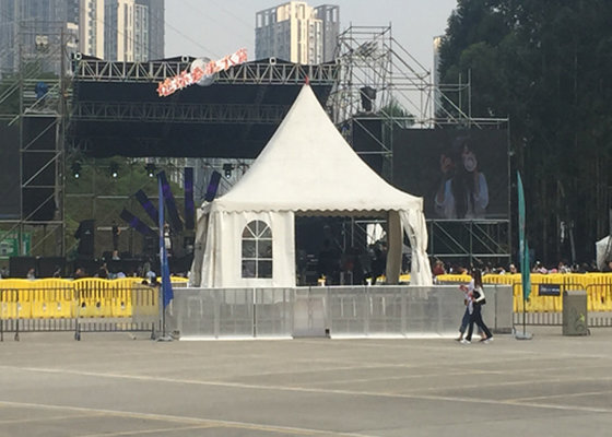 Stable Small 3 X 3m Outside Party Tents , Small Gazebo Tent With White Window