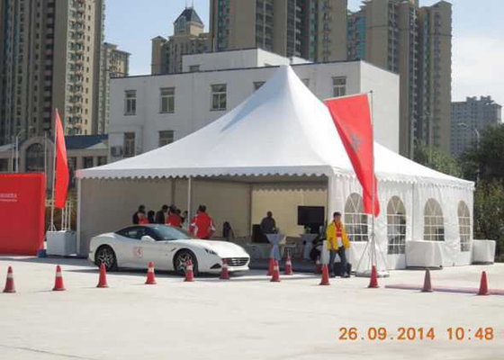 Aluminium Clear Span Pagoda Party Tent 8 X 8m  Waterproof With White PVC