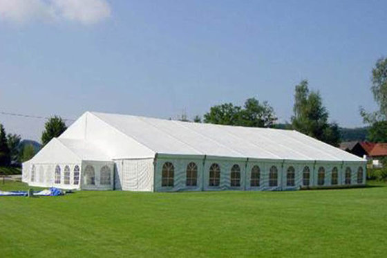 Aluminum Structure Outdoor Event Tent 15m Width Waterproof For Big Trade Show