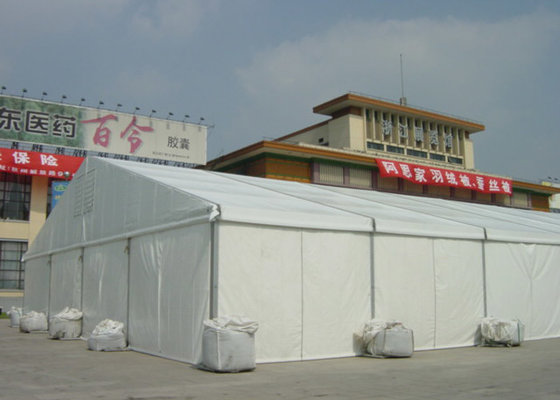 Water Proof White PVC Outdoor Party Tents For 500 People ISO 9001 Approved