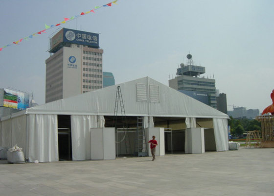 Water Proof White PVC Outdoor Party Tents For 500 People ISO 9001 Approved