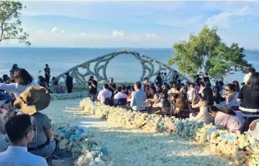 Anti UV Clear Span Structure Tent , 80 - 100 Km/H Transparent Wedding Tent