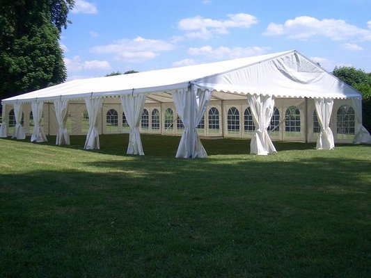 Outdoor Luxury Wedding Tents Aluminum Metal Garden Wedding Tent With UV PVC