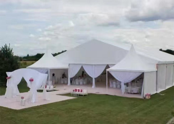 300 - 1000 M2 Luxury Wedding Tents Aluminum Alloy Structure With Canopy
