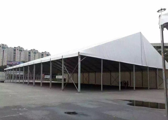 PVC Fabric Luxury Party Tent , Water Resistant Tent For Over 300 People