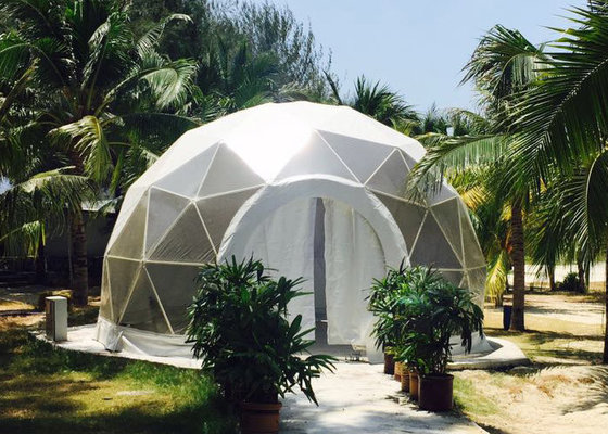 Fashion Clear Dome Tent For Family , Waterproof Party Dome Tent With PVC Wall