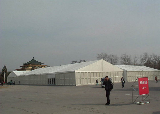 White 15m * 30m Industrial Storage Tents High Pressed Outdoor Shelter Tent