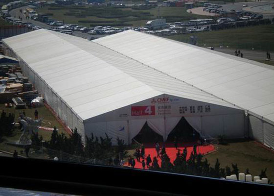 Prefabricated PVC Large Storage Tents , Aluminum Structure Tent For Wedding / Party
