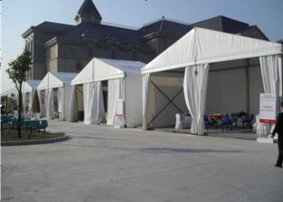 Small Building Temporary Car Show Tent , Outdoor Canopy Tent 10m X 15m