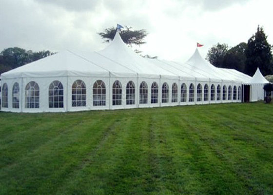 Beautiful Decoration High Peak Party Tent , Custom High Peak Frame Tents
