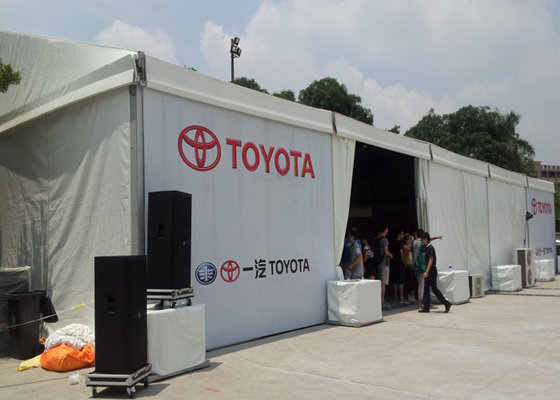 Environmentally Sporting Event Tents , Clearspan Fabric Structures For Car Show