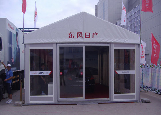 Customized Outdoor Event Tents UV Resistant / Fire Retardant With Glass Door