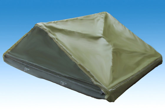 Frame Style Refugee Camp Tents Outdoor Green Heavy Duty Military Tents