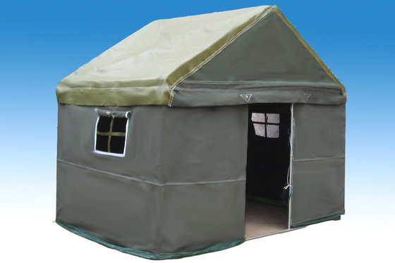Frame Style Refugee Camp Tents Outdoor Green Heavy Duty Military Tents