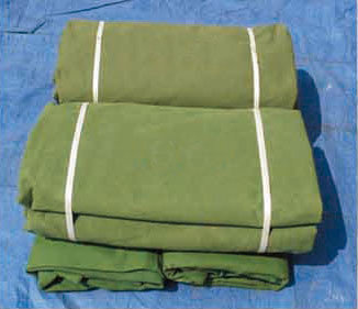Disaster Relief Heavy Duty Canvas Tents Frame Style For Army / Military